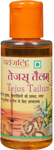 PATANJALI Tejus Hair Oil for Muscles, Herbal Tel, Natural Oil Blend ...