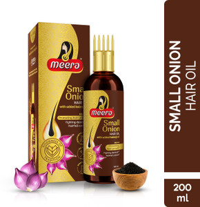 Meera Onion Hair Oil For Hair Growth,With Small Onion, 9 Herb Extract ...