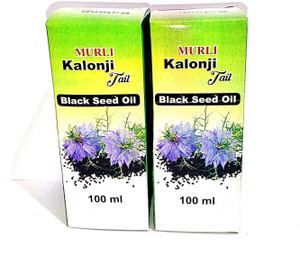 MURLI Black Seed Kalonji Oil for Hair Growth, Face & Skin, Cold pressed ...