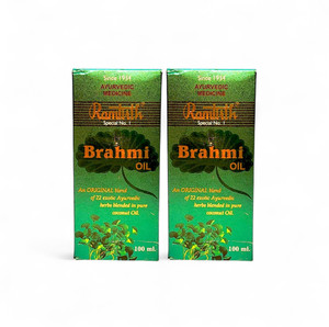 Ramtirth Brahmi Ayurvedic Hair Oil - Pack of 2 (100ml) Hair Oil - Price ...