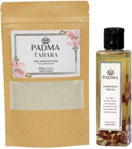 Padma Hair Oil for Hair Growth, Scalp Renewal & TAHARA Anti-Acne Face ...
