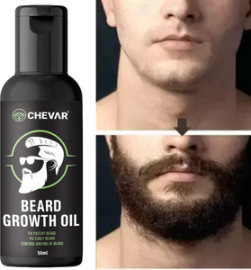 Chevar beard oil For Men for thicker, longer Beard For patchy, uneven ...