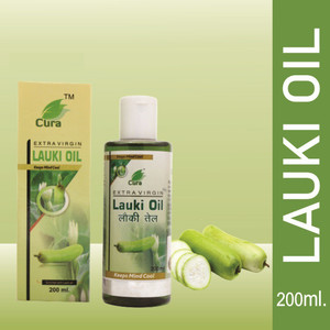 Cura Lauki Oil for Hair Growth, Long and Strong ( Pack of 5) Hair Oil ...