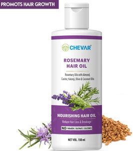 Chevar Rosemary Hair Growth oil & Healthy Hair, Pure & Natural Hair Oil ...