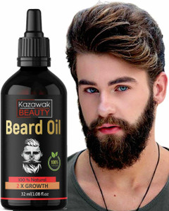 kazawak Dashing Look Style of Your Beard Growth Oil for Men Hair Oil ...