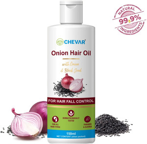 Chevar onion oil Promotes Hair Growth & Controls Hairfall Hair Oil ...
