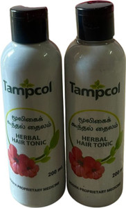 Tampcol Herbal Hair Tonic 200ml X 2 Nos (Super Pack) Hair Oil - Price ...