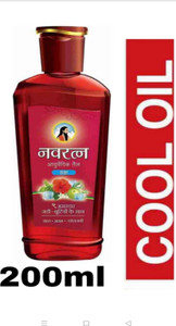 Navratna Ayurvedic oil cool hair oil *200ml* (pack of 1) Hair Oil ...