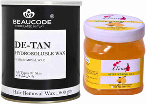 Beaucode Professional Rica De-Tan Body Hair Wax -800gm + Lemon after ...