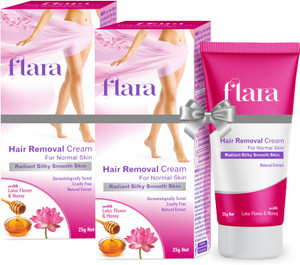 FLARA Hair Removal Cream - Normal Skin Net Wt: 50G Cream - Price in ...
