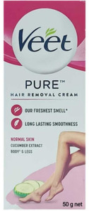 Veet Pure Hair Removal - Normal Skin Cream (50g) Cream - Price in India ...