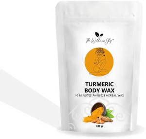 The Wellness Shop Turmeric Full Body Wax - 10 Minute Painless Herbal ...