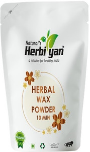 Natural's Herbiyan Harbal Wax Hair Removal Powder For Men & Women, 10 ...