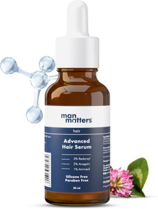 Man Matters Advanced Hair Growth Serum | Anti Hair Fall & Promotes Hair ...