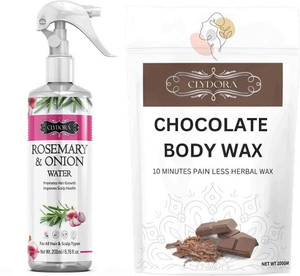 Clydora Onion Rosemary Water Spray & Chocolate Wax Powder - Price in ...
