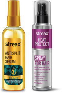 Streax Heat protect Spray + Anti Split - Price in India, Buy Streax ...