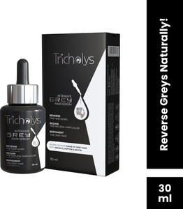Tricholys Grey Hair Serum | Melanin Boosting Actives for Grey Hair ...