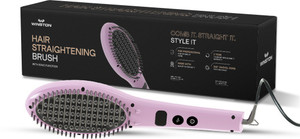 Winston Hair Straightening Brush with Multiple Temperature Setting ...