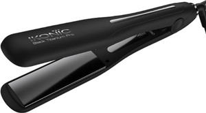 Ikonic Professional Black Titanium Pro Hair Straightener - Ikonic ...