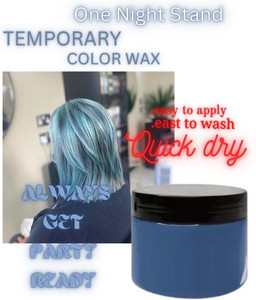 XTREME GLOSSY Temporary Color and Styling Wax- blue , Blue - Price in ...