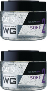 GATSBY Japan Water Gloss - Soft, Hair Gel each (Pack of 2) Hair Gel ...