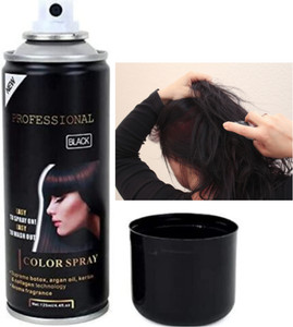 Arcanuy Original instant hair colour spray black hair highlights Hair ...