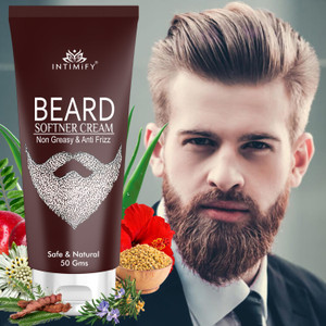 INTIMIFY Beard Softener For Men, Keeps Beard Soft Shiny & Smooth ...