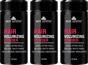 Bon Austin Hair Volumizing Powder Matte Finish 24hrs Hold Hair Pack of ...