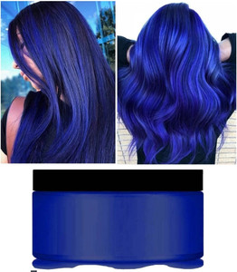 GABBU Royal Blue 100% Safe Hair Color Wax Hair Wax , blue - Price in ...