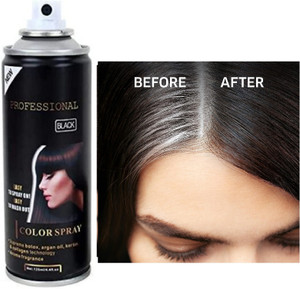 Arcanuy 1 Day Temporary Black Hair Color Spray Hair Spray - Price in ...