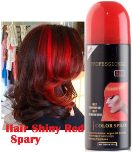 MYEONG 1 Day Temporary Red Hair Color Spray Hair Spray - Price in India ...