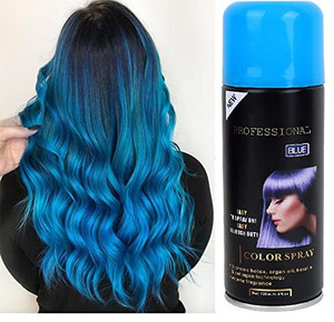 tanvi27 Blue New original temporary shine hair color spray , Hair Spray ...