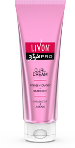 LIVON Style Pro Curl Cream, Intense Hydration & Nourishment, Shea ...