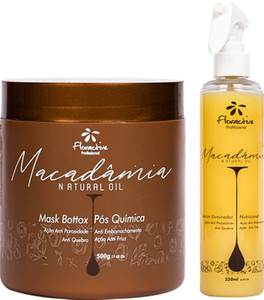FLORACTIVE PROFISSIONAL SERUM ILLUMINADOR AND MACADAMIA MASK (250ML ...