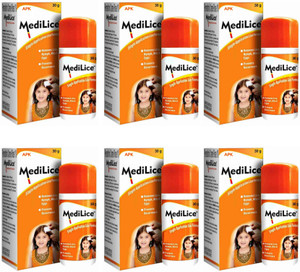 APK MEDILICE ANTI LICE HAIR OIL 6 PC - Price in India, Buy APK MEDILICE ...