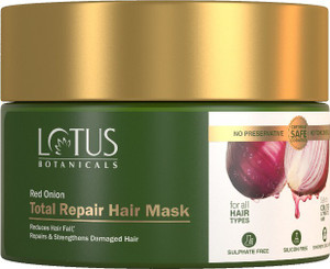 Lotus Botanicals Red Onion Total Repair Hair Mask - 200g - Price in ...