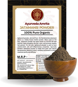 Ayurveda Amrita Pure & Natural Jatamansi Powder For Hair & Scalp Care ...