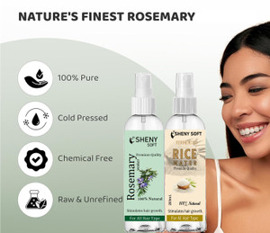 sheny soft Rosemary and Rice Water Hair Spray For Hair Growth And Thick ...
