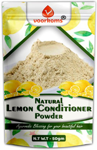 voorkoms Natural Lemon Hair Conditioner Pure Lemon Powder For Smooth ...