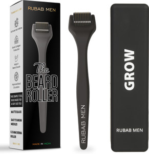 RUBAB MEN 0.5mm Derm Roller for Men | Activator Boost Hair Growth ...