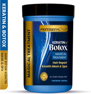 PROFESSIONAL FEEL Keratin Botox Magical Hair Repair Keratin Mask & Spa ...