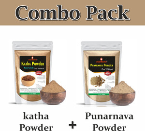 voorkoms Organic Katha Powder With Punarnava Powder - Supports Kidney ...