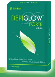 Depiglow Forte Tablet (10 TAB) - Price in India, Buy Depiglow Forte ...