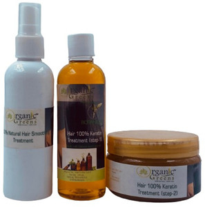 organic greens natural hair keratin treatment kit - Price in India, Buy ...