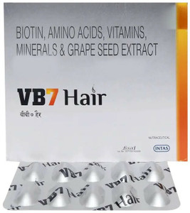 VB7 HAIR TAB 1X10 TAB (1 PIS) - Price in India, Buy VB7 HAIR TAB 1X10 ...