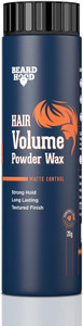 BEARDHOOD Hair Volumizing Powder Wax | Matte Finish , Natural & Zero ...