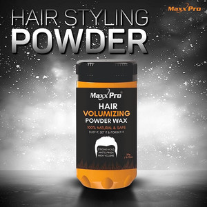 MaxxPro Hair powder for High Volume, Strong Hold and Matte Look Styling ...