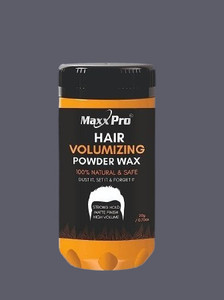 MaxxPro Man-Up Hair Volumizing Powder Wax For Men All Natural & Zero ...