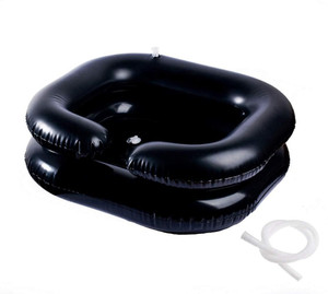 Sweetpea Inflatable Shampoo Basin Hair Washing Tray for Sink at Home ...