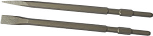 Inditrust 17x400mm FLAT and POINTED SDS Max Shank Chisel for Demolition ...